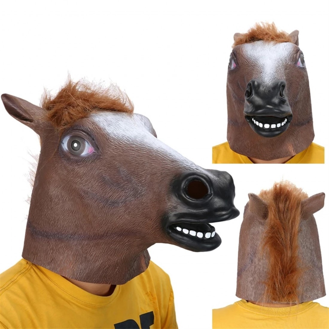 At Kafası Maske | Maske | dukkandesign