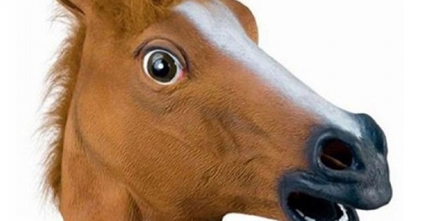 At Kafası Maske | Maske | dukkandesign