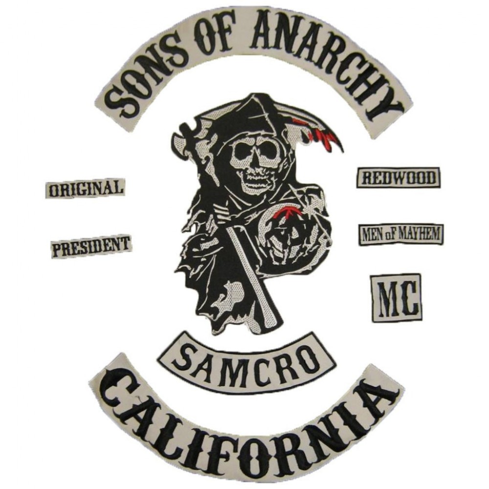 Sons of Anarchy Patch Seti | Patch/Yama | Aksesuar | dukkandesign